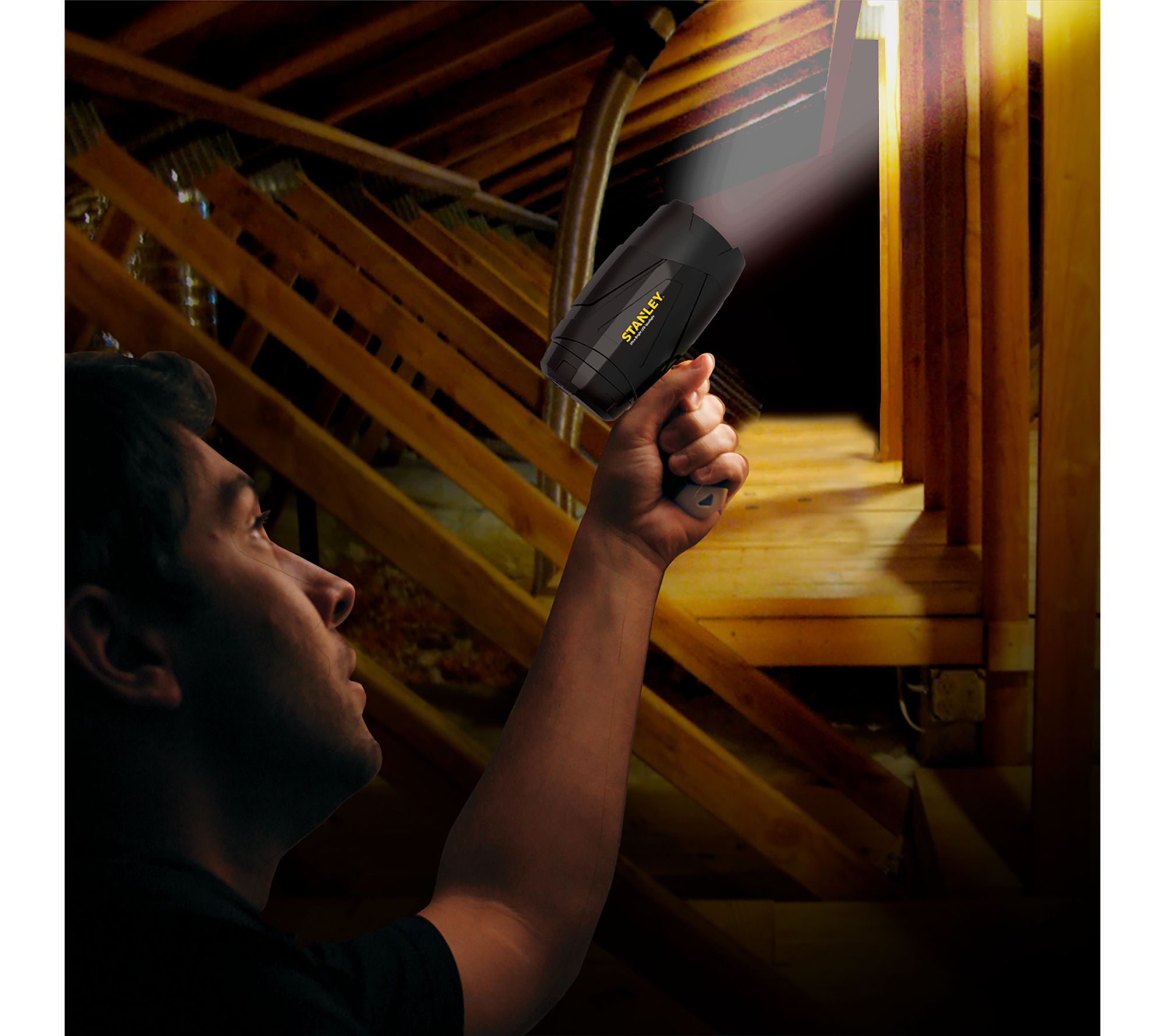 Stanley SL3WAKS Compact 400 Lumen LED Alkalinepotlight - QVC.com