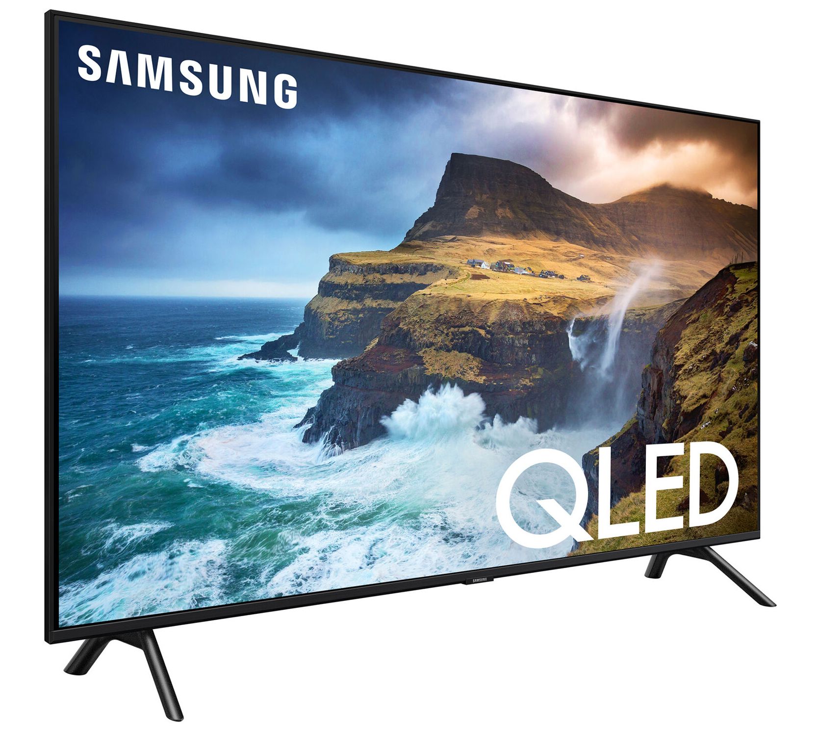 Samsung 49" Class 4K Ultra HD QLED Q70 Smart TV& 6' HDMI Cabl - QVC.com