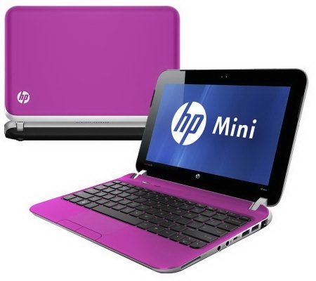 HP 210 10.1" LED Mini Notebook with 250GB HD, 1GB RAM - QVC.com