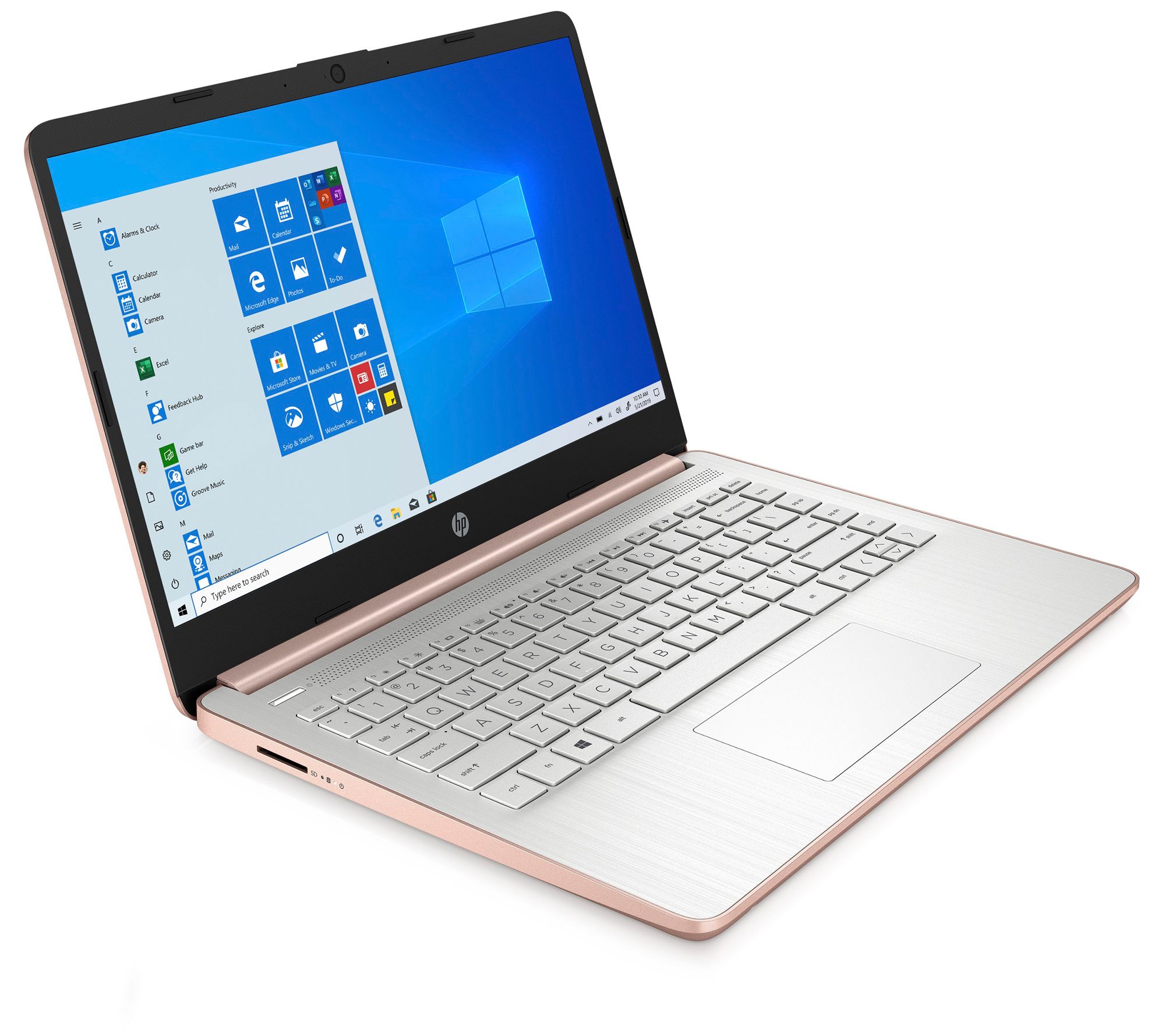 HP 14" Touch Laptop - AMD, 4GB RAM, 64GB eMMC - QVC.com