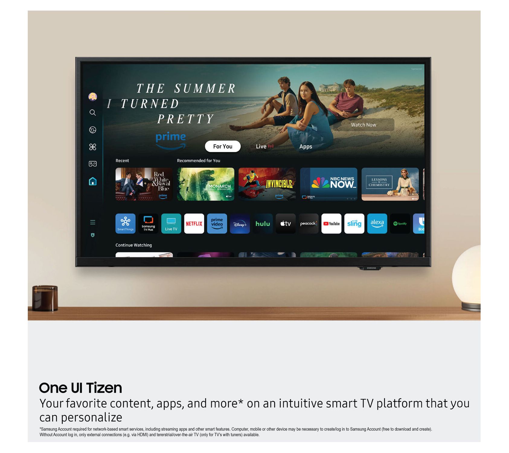 Samsung 32" H5000 LED Full HD SmartTV w/TizenTV - QVC.com