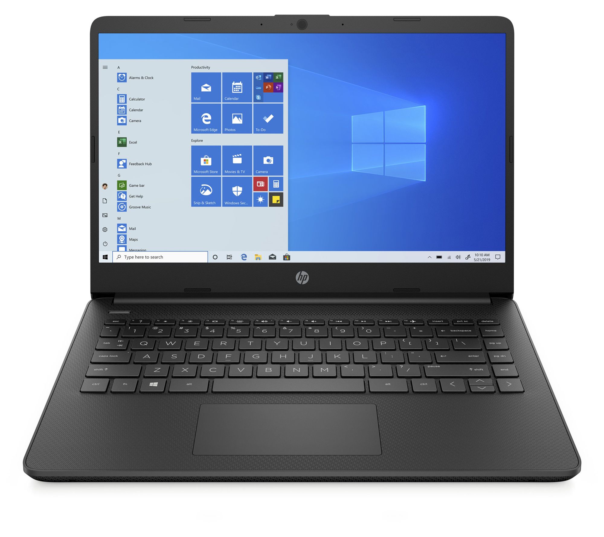 HP 14" HD Touch Laptop Intel Celeron 4GB RAM,64GB Storage - QVC.com