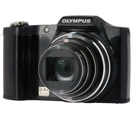Olympus SZ-14 14MP 24x Long Zoom Digital Camera w/ Accessories - QVC.com