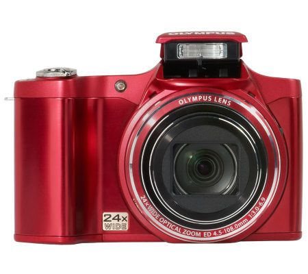 Olympus SZ-14 14MP 24x Long Zoom Digital Camera w/ Accessories - QVC.com