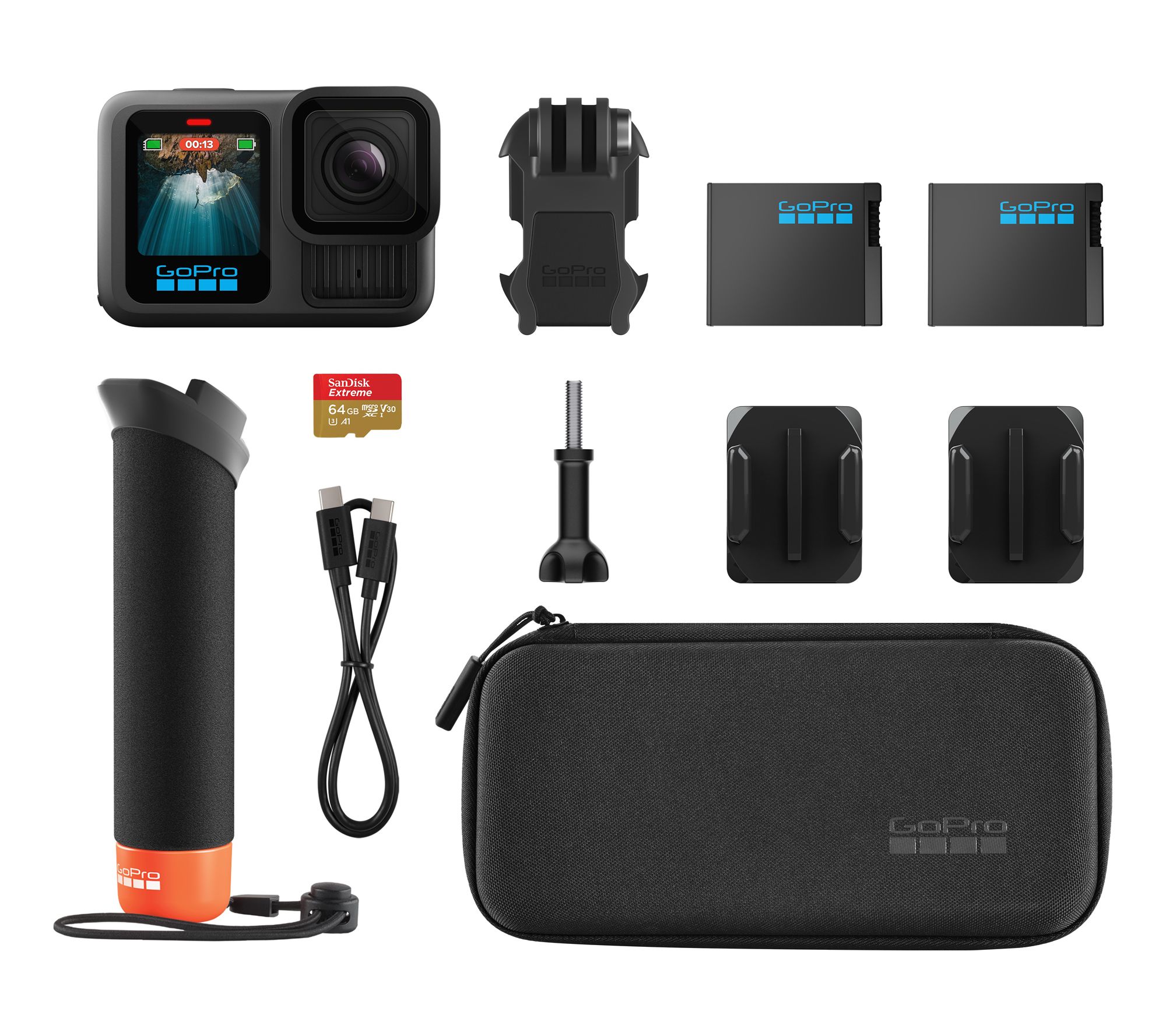 GoPro HERO13 Black Holiday Bundle - QVC.com