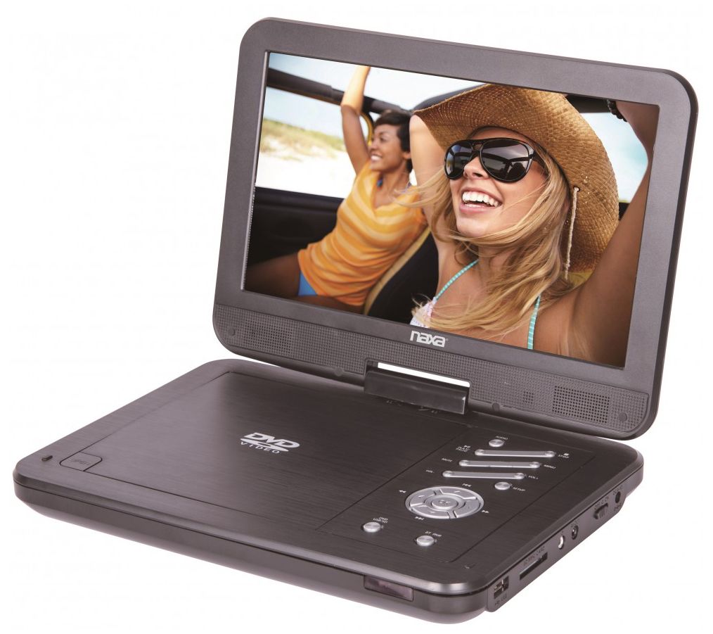 Naxa 10" Portable DVD Player Bluetooth Kit - QVC.com
