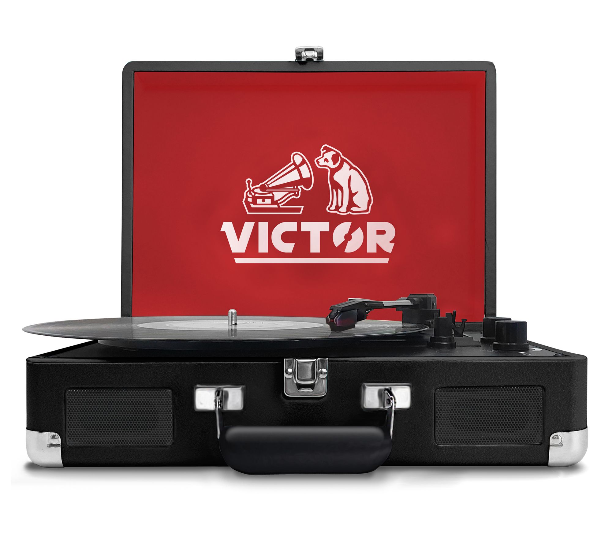 Victor Metro Dual Bluetooth Suitcase Turntable - QVC.com