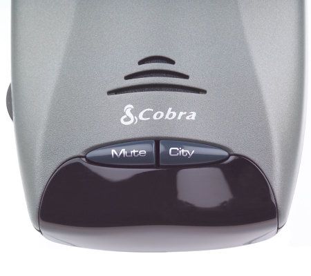 Cobra 9 Band 360 Degree Radar/Laser Detector w/City Selector - QVC.com