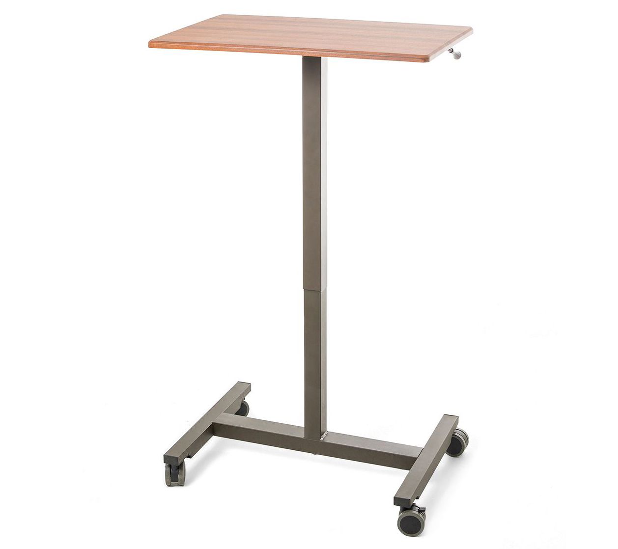 Seville Classics AIRLIFT Mobile Laptop Desk Cart - QVC.com