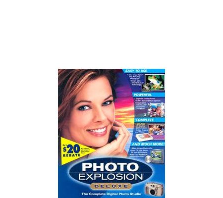 Photo Explosion Deluxe - Windows - QVC.com