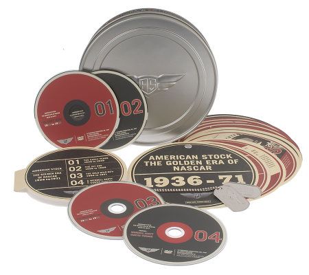 "The Golden Era of NASCAR" 4 Disc DVD Set - QVC.com