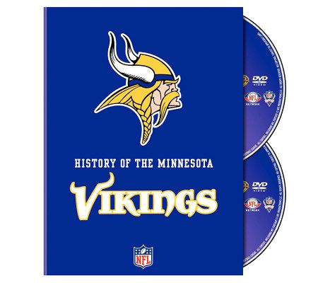 NFL History of the Minnesota Vikings 2-Disc Set - QVC.com