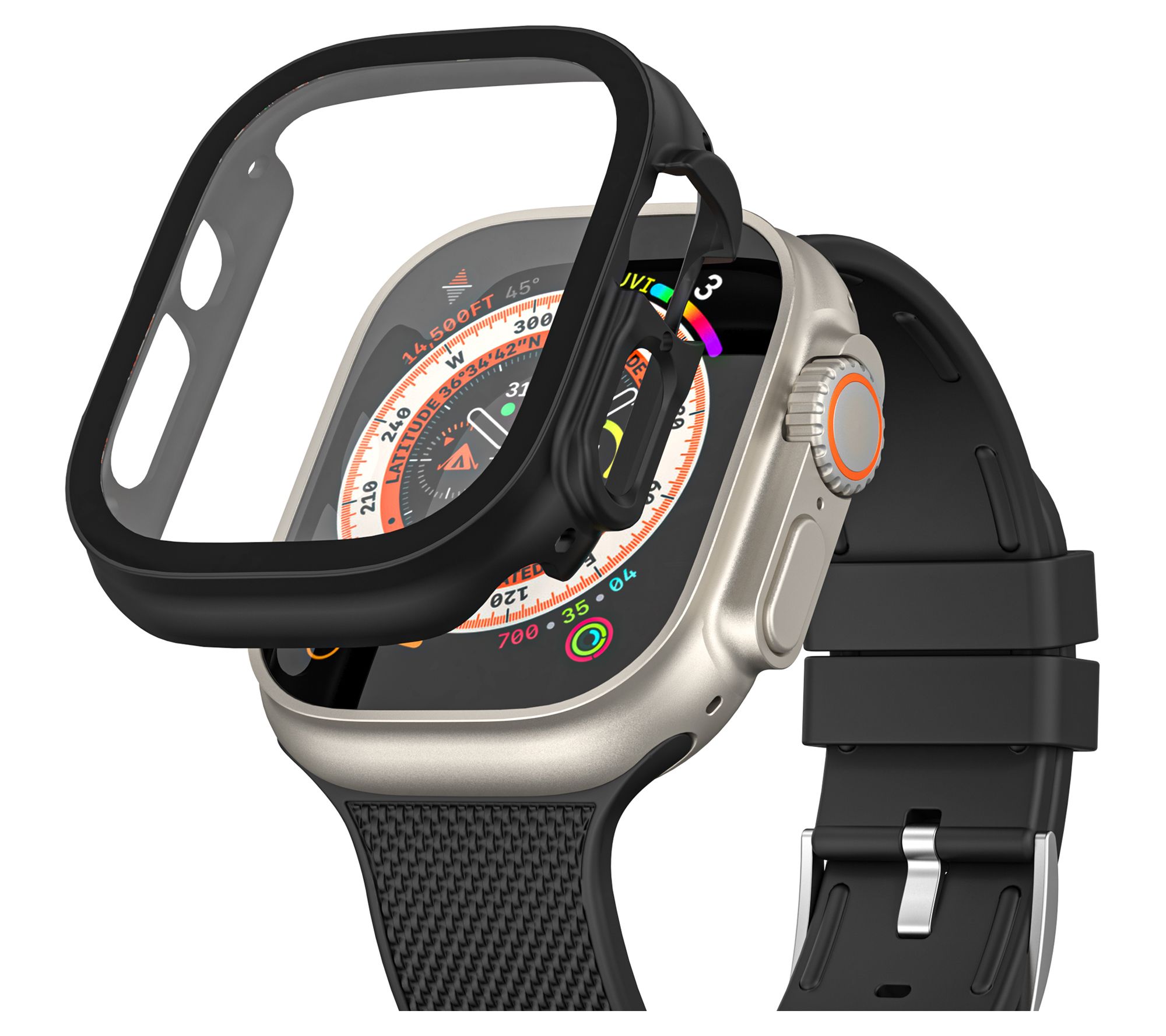 WITHit Protective Glass Cover with Integrated Protective 49mm - QVC.com