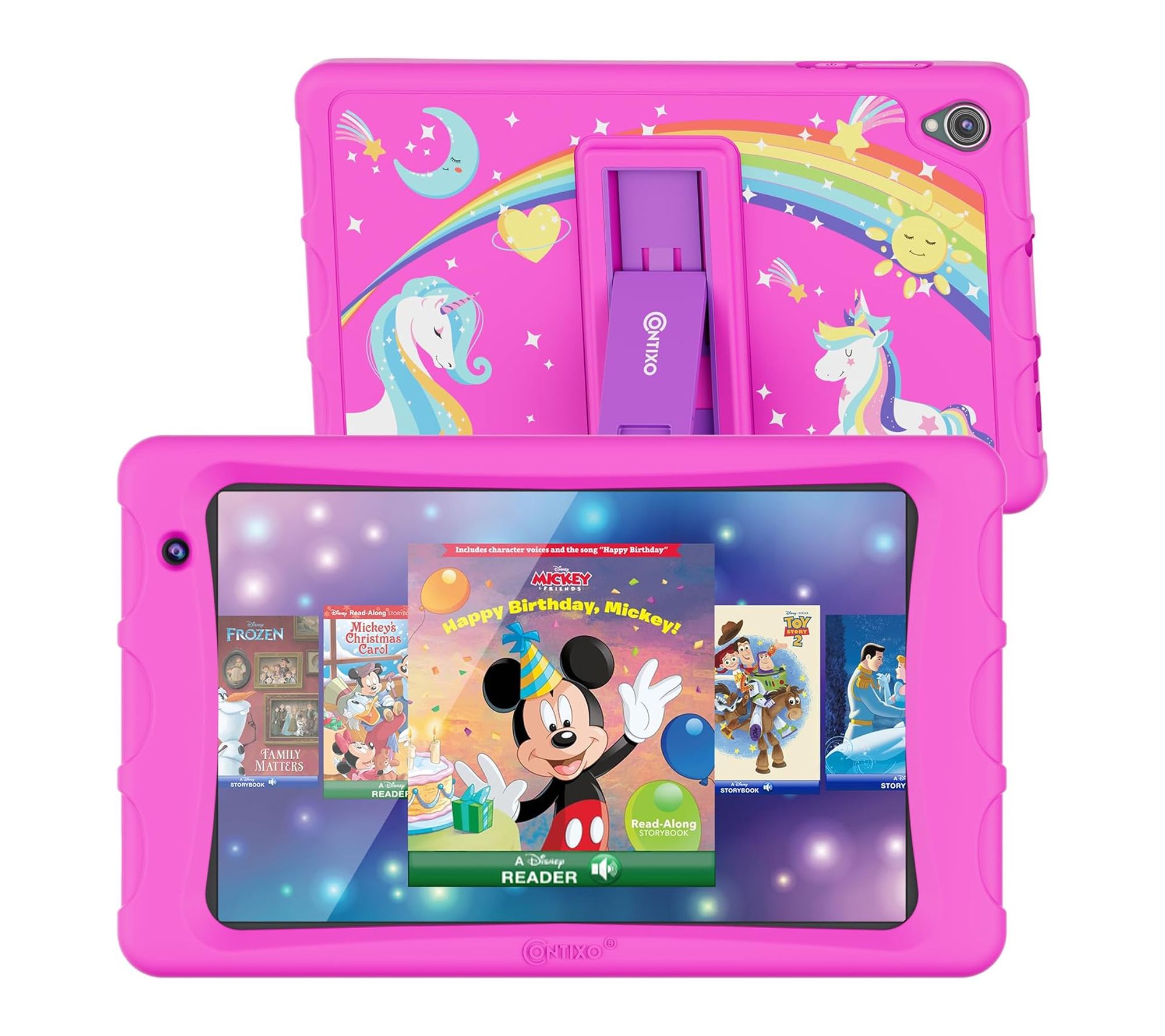 Contixo 8" K80A Kids Tablet 32GB with Headphone& Tablet Bag - QVC.com