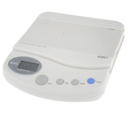 Royal Digital Scale with 2007 Postal Rate Chart - QVC.com
