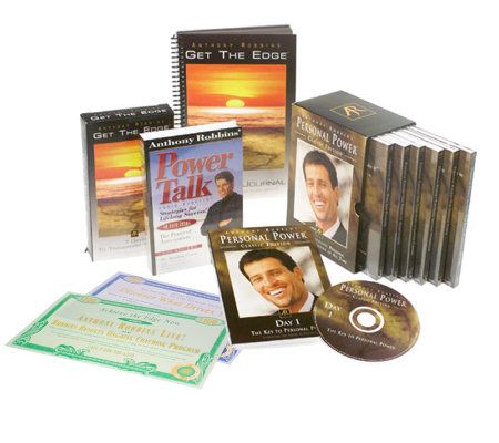 Anthony Robbins "Get The Edge" Platinum Ed. CD Set - QVC.com