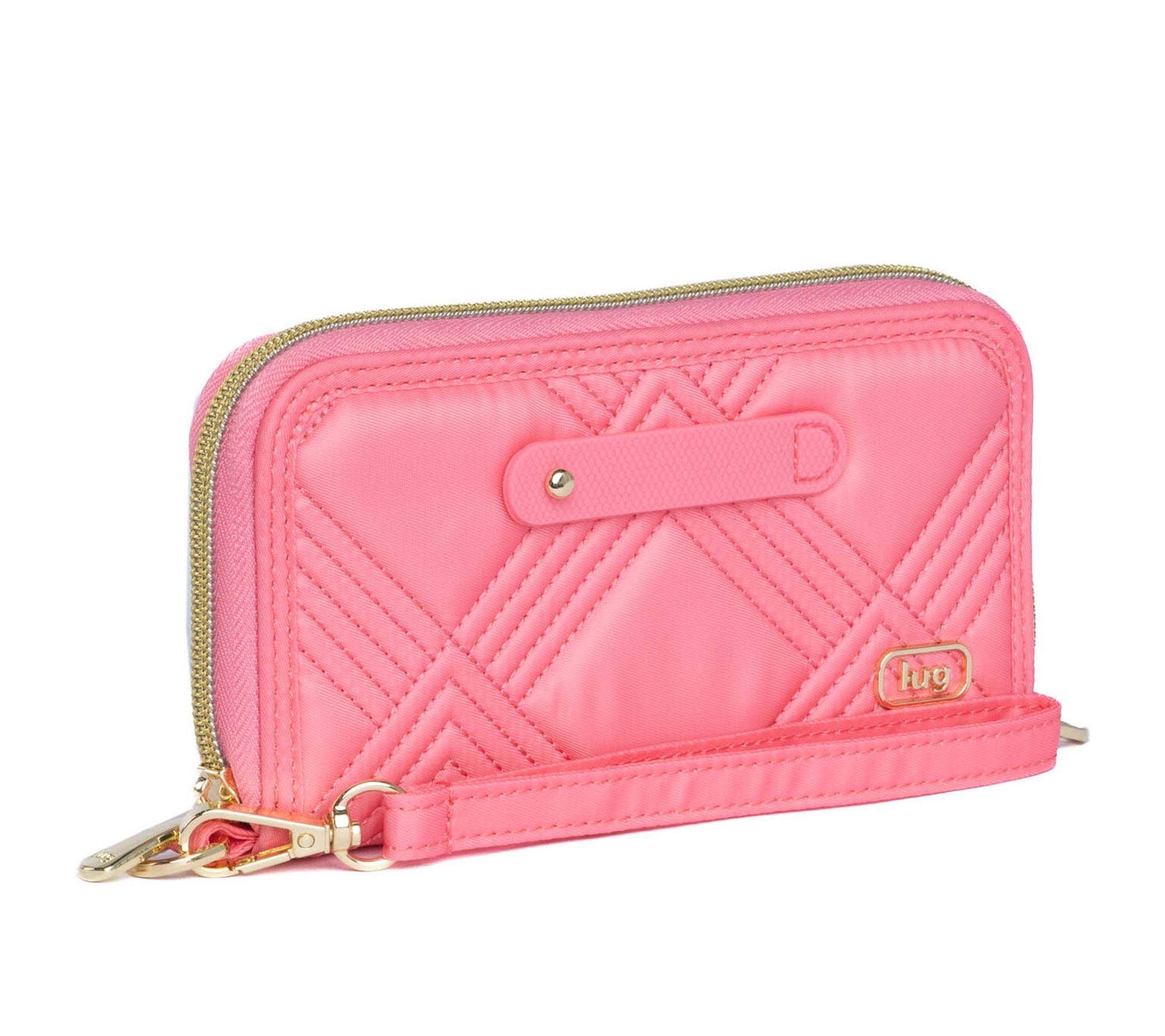 Lug x Wicked Classic Wallet with Wristlet Strap - Whirly - QVC.com