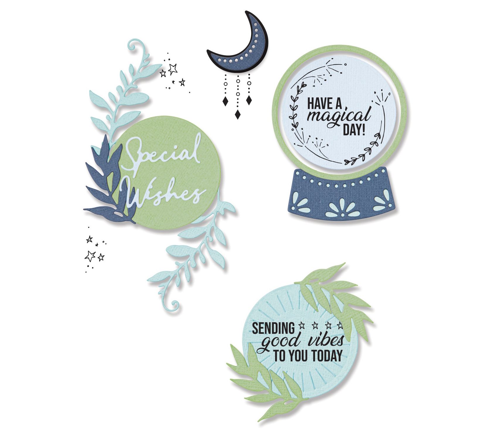 Sizzix Framelits Special Wishes 17pc Die & Stam p Set - QVC.com