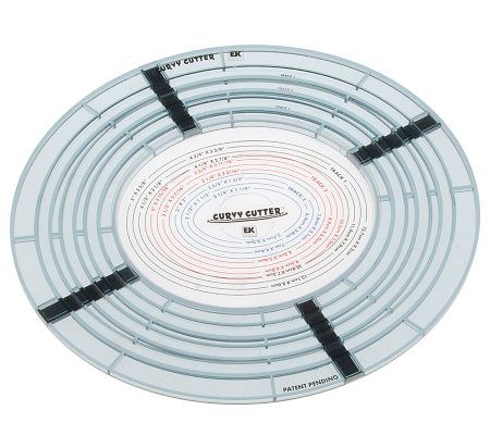 Curvy Cutter Oval Cutting System with Rotating Handle - QVC.com