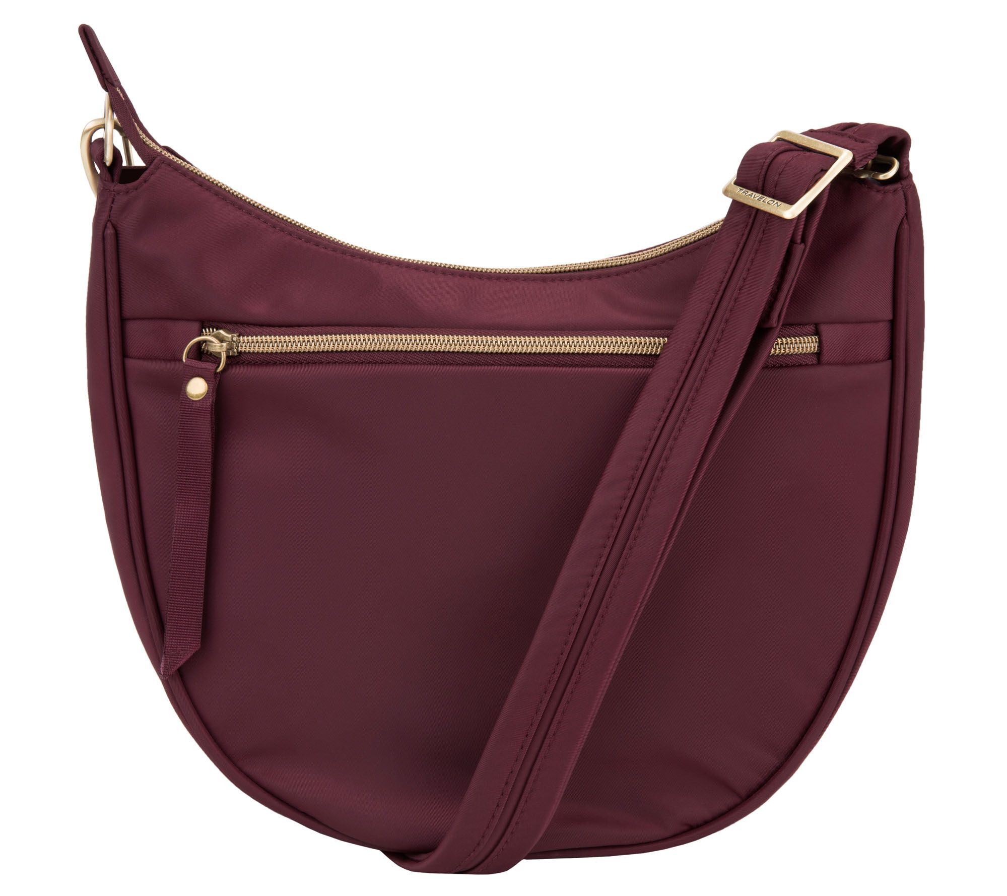 Travelon Anti-Theft Hobo Crossbody Handbag with RFID - QVC.com