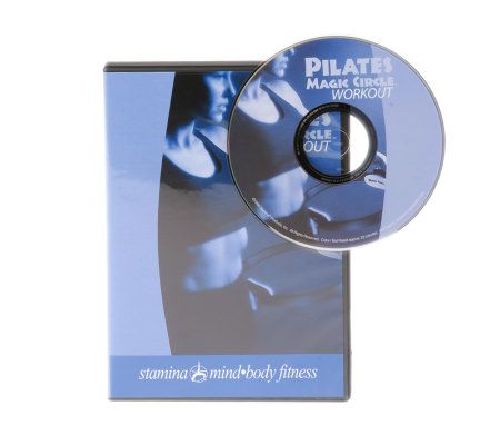 Pilates Magic Circle with DVD - QVC.com