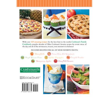 "Cushman's Family Cookbook" by Allen Cushman - QVC.com