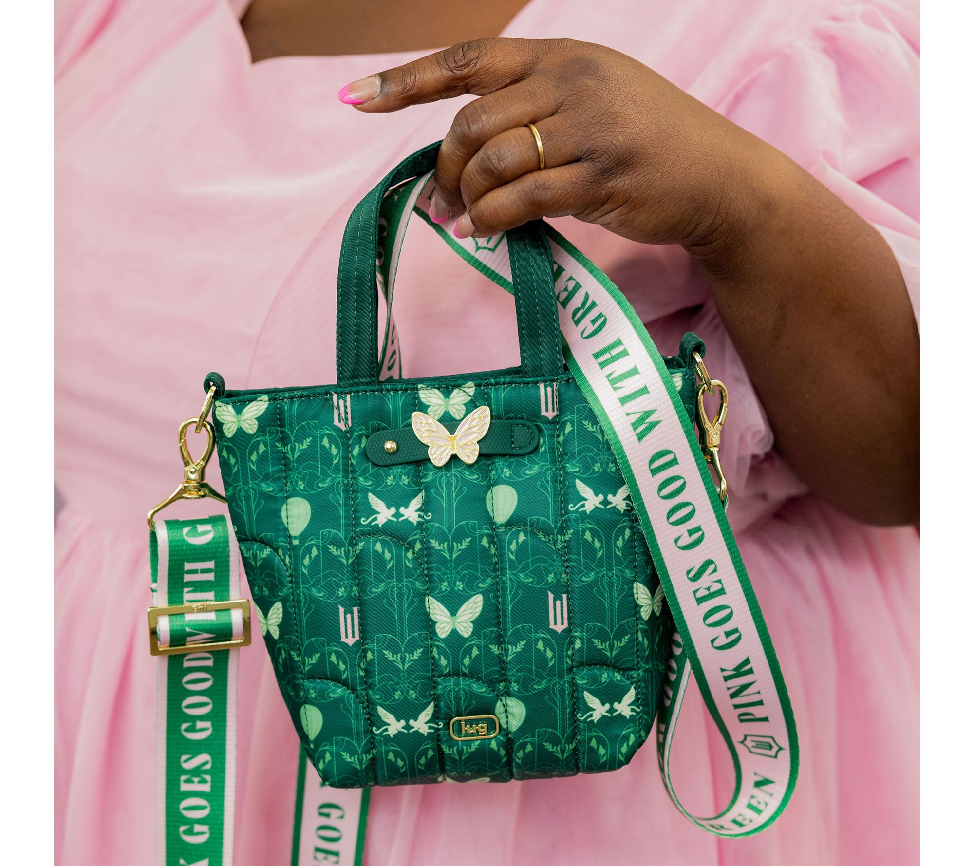 Wicked x Lug 1.5" Classic Webbed Strap - QVC.com