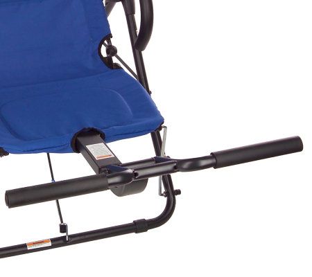 The Original Ab Lounge Abdominal Fitness Machine with Video - QVC.com