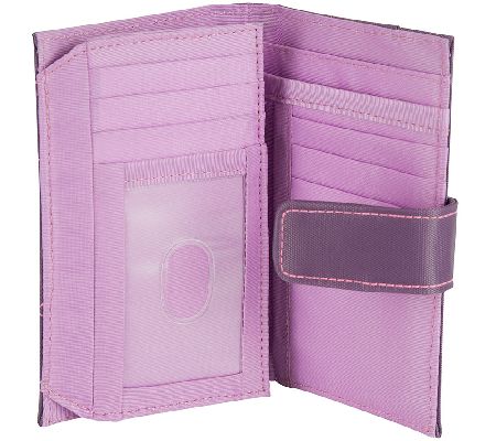 Travelon RFID Embroidered Wallet Set - QVC.com