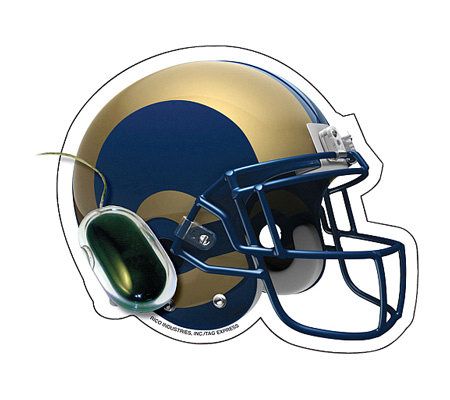 NFL St. Louis Rams Football Helmet Mousepad - QVC.com