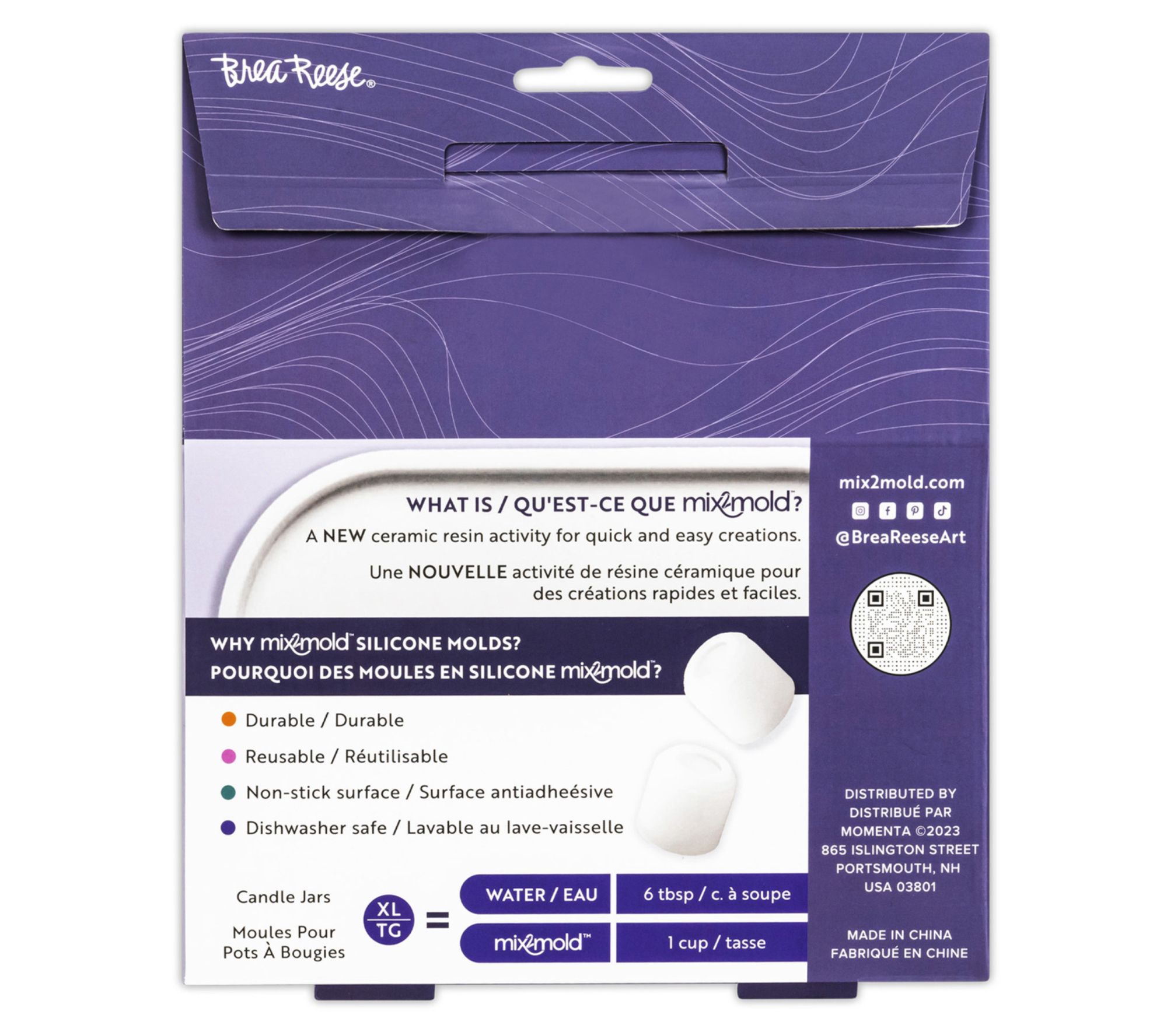 Brea Reese Mix2Mold Value Set Molds - 2pc Candle Holder - QVC.com