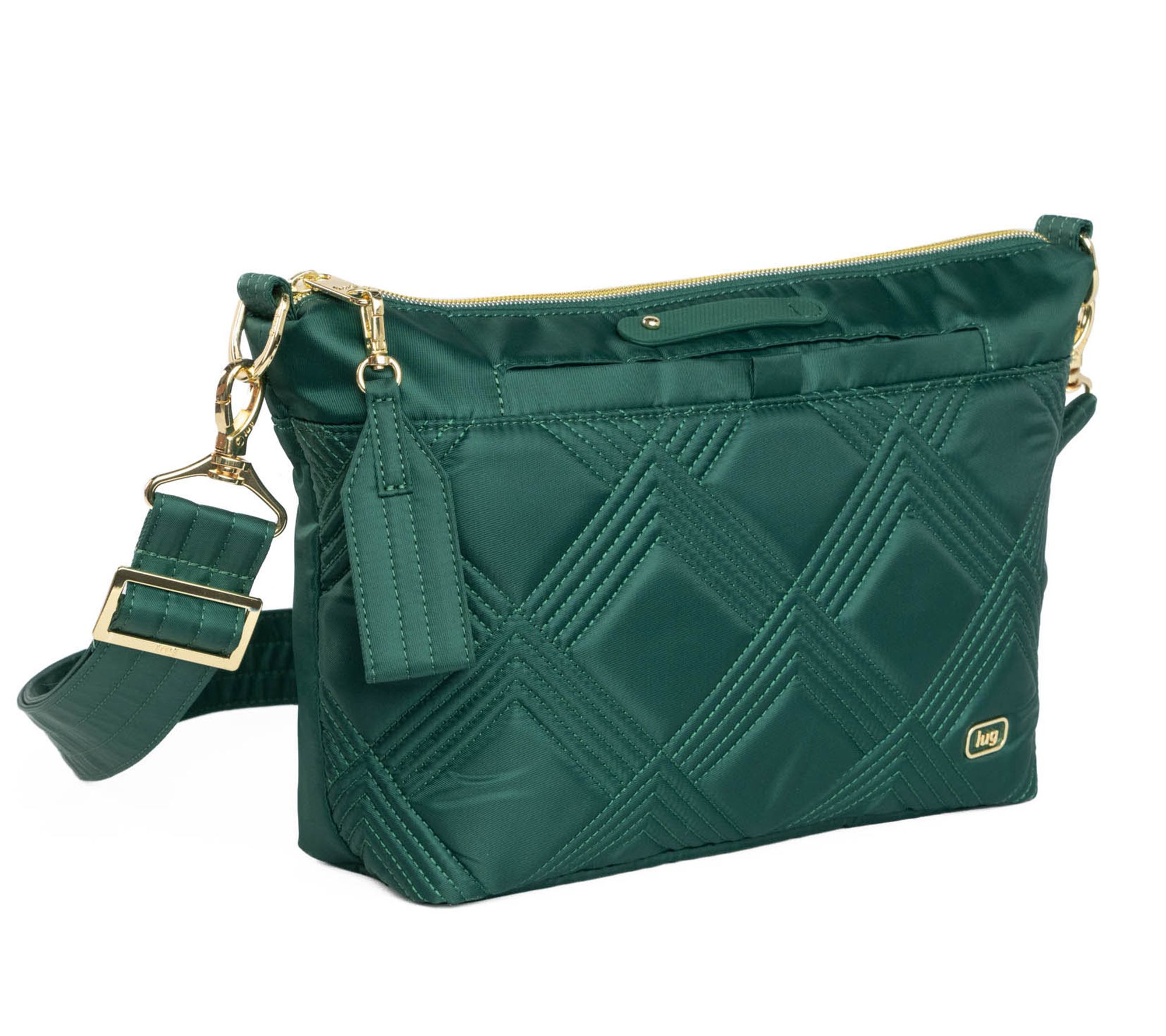 Lug x Wicked Classic Quilted Crossbody - Flare 2 - QVC.com