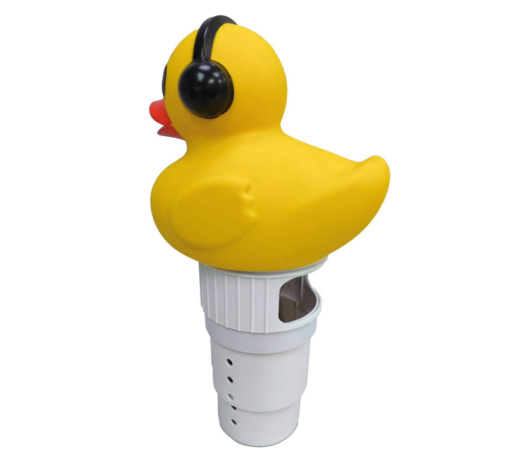 RIPPLE Duck Pool Chlorinator - Holds 6 Chlorine3" Tabs - QVC.com