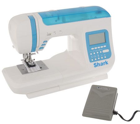 Shark Computerized Sewing Machine with Patterns - QVC.com