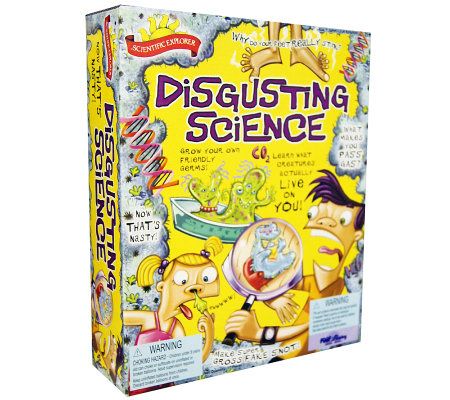 Scientific Explorer Disgusting Science Kit - QVC.com