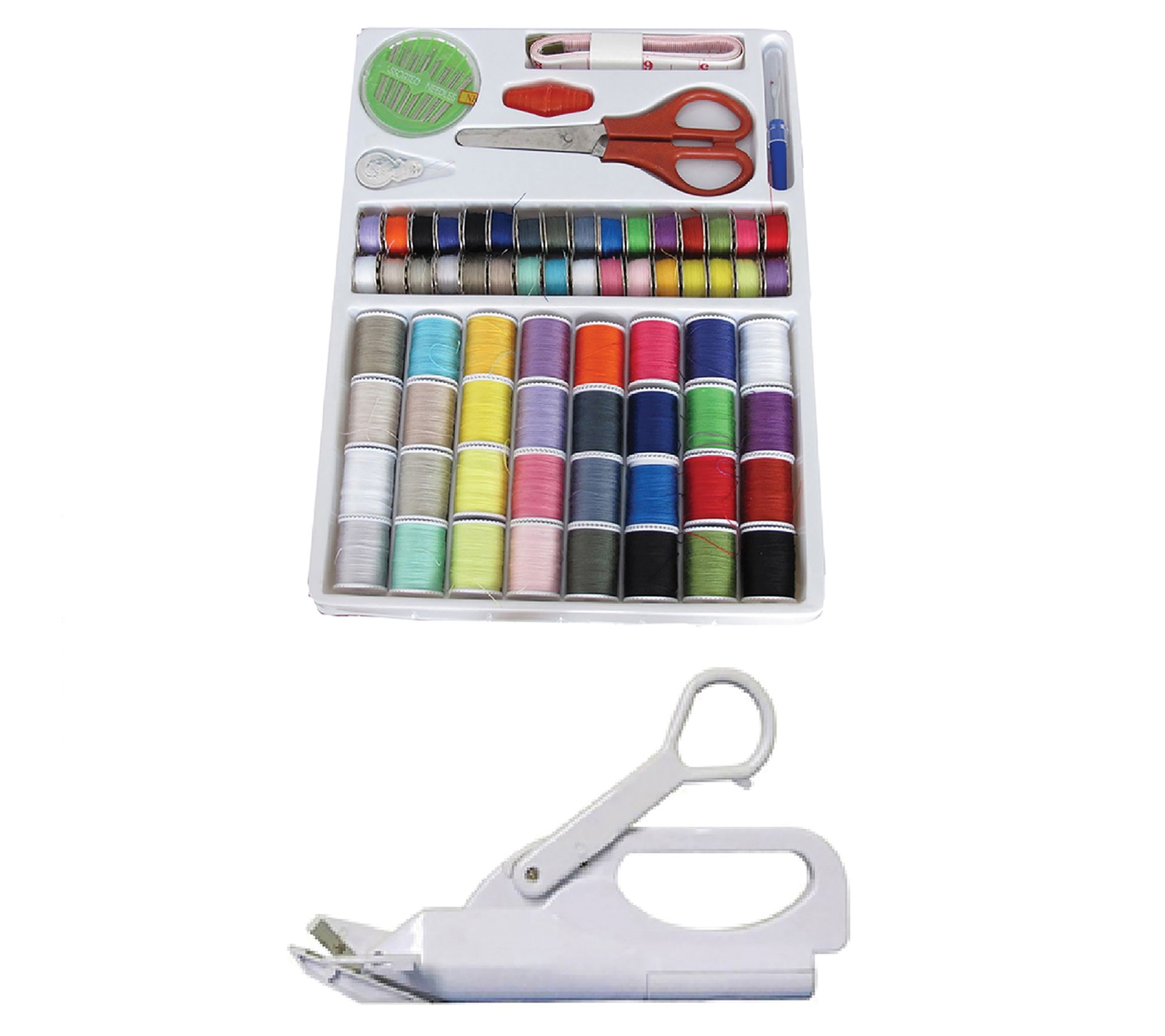 Michley Combo 12-Stitch Desktop Sewing Machinewith Sewing Kit - QVC.com