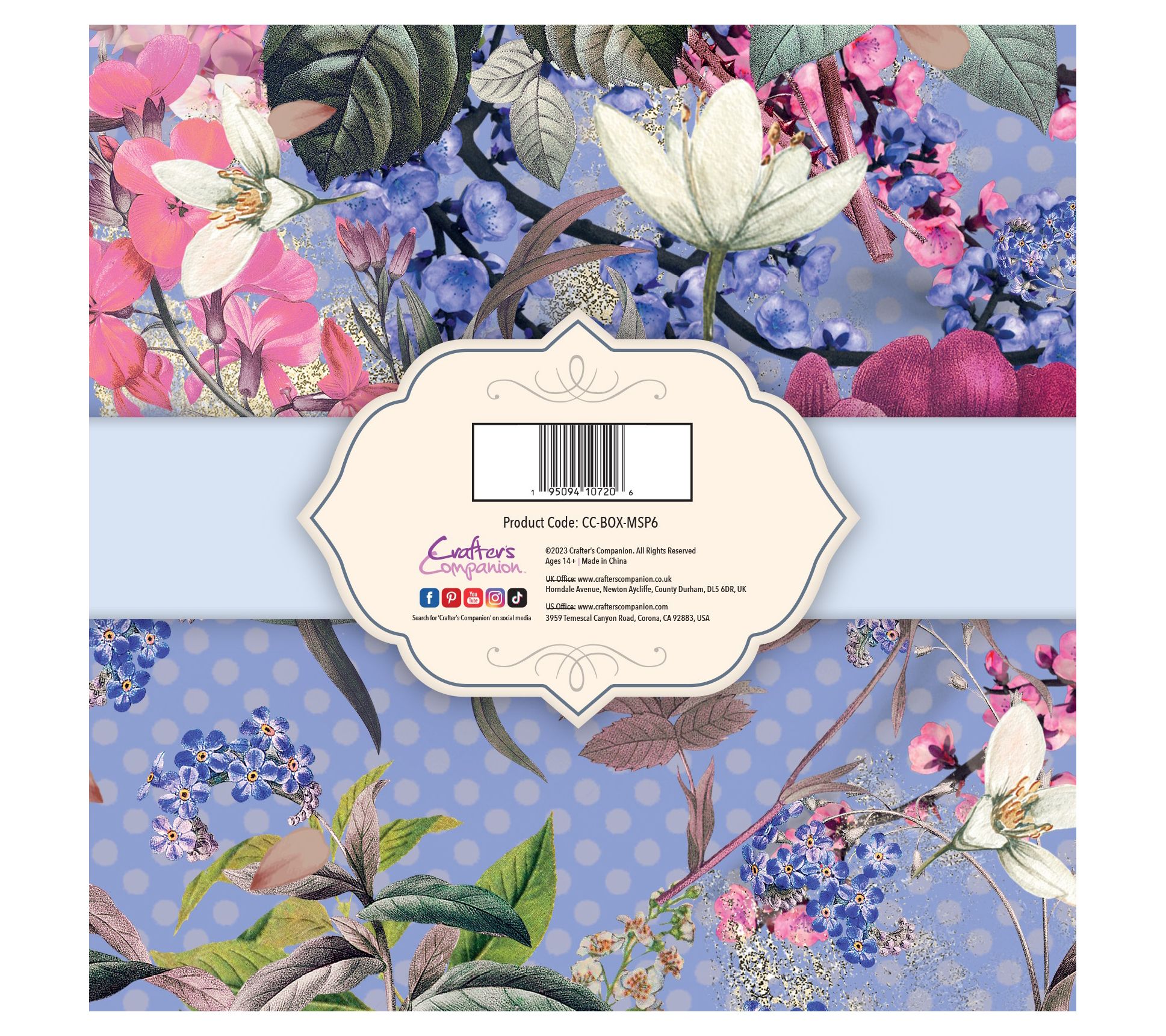 Crafter's Companion My Special Papers 6x6 PaperBox - QVC.com