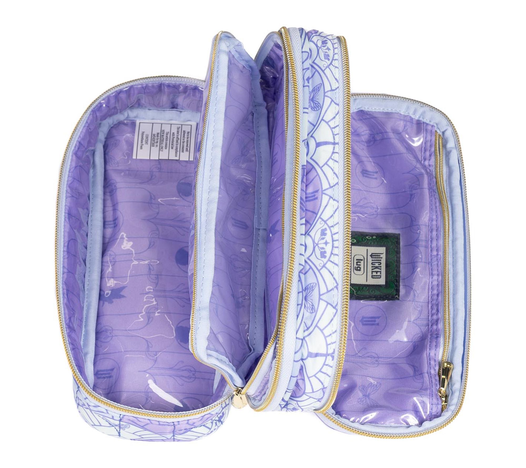 Wicked x Lug Double Decker Cosmetic Case - QVC.com