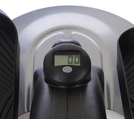 InMotion Compact Elliptical with ResistanceBands Display & DVD - QVC.com