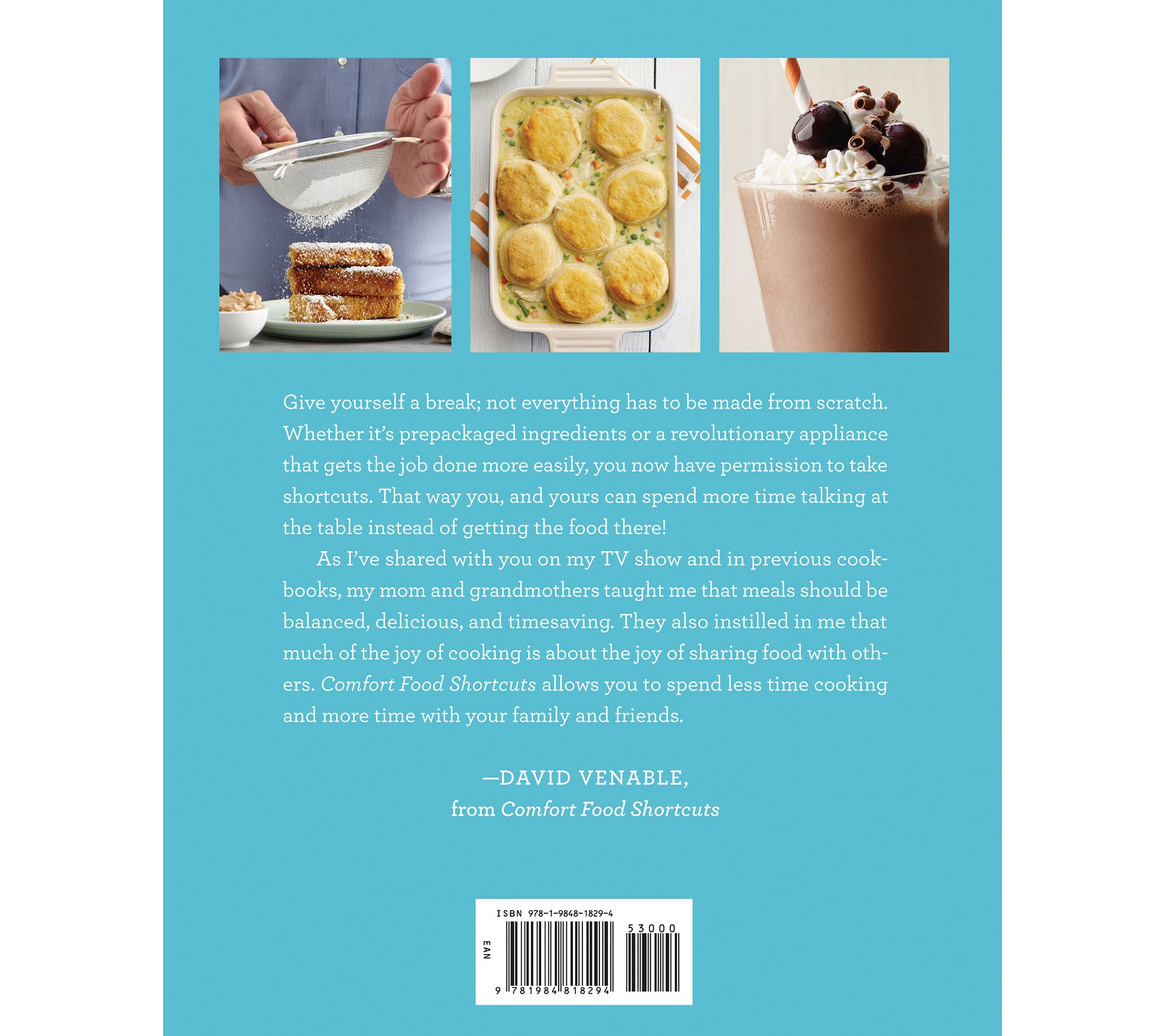 "As Is" Comfort Food Shortcuts: An "In the Kitchen with David" Cookbook ...