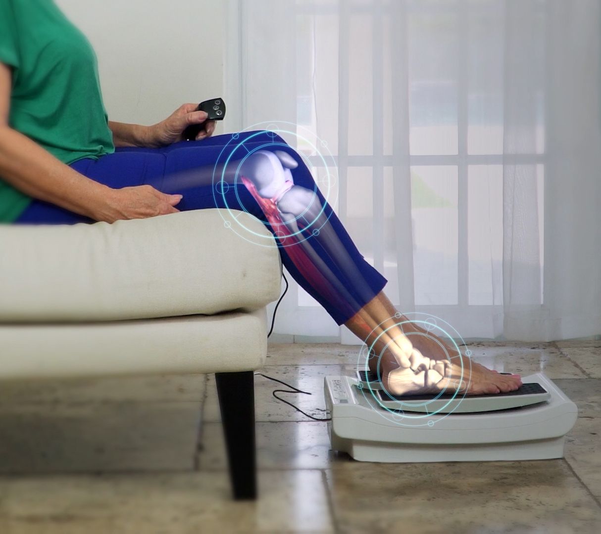 LegXercise Pro Motorized Leg Movement Machine with Mat - QVC.com