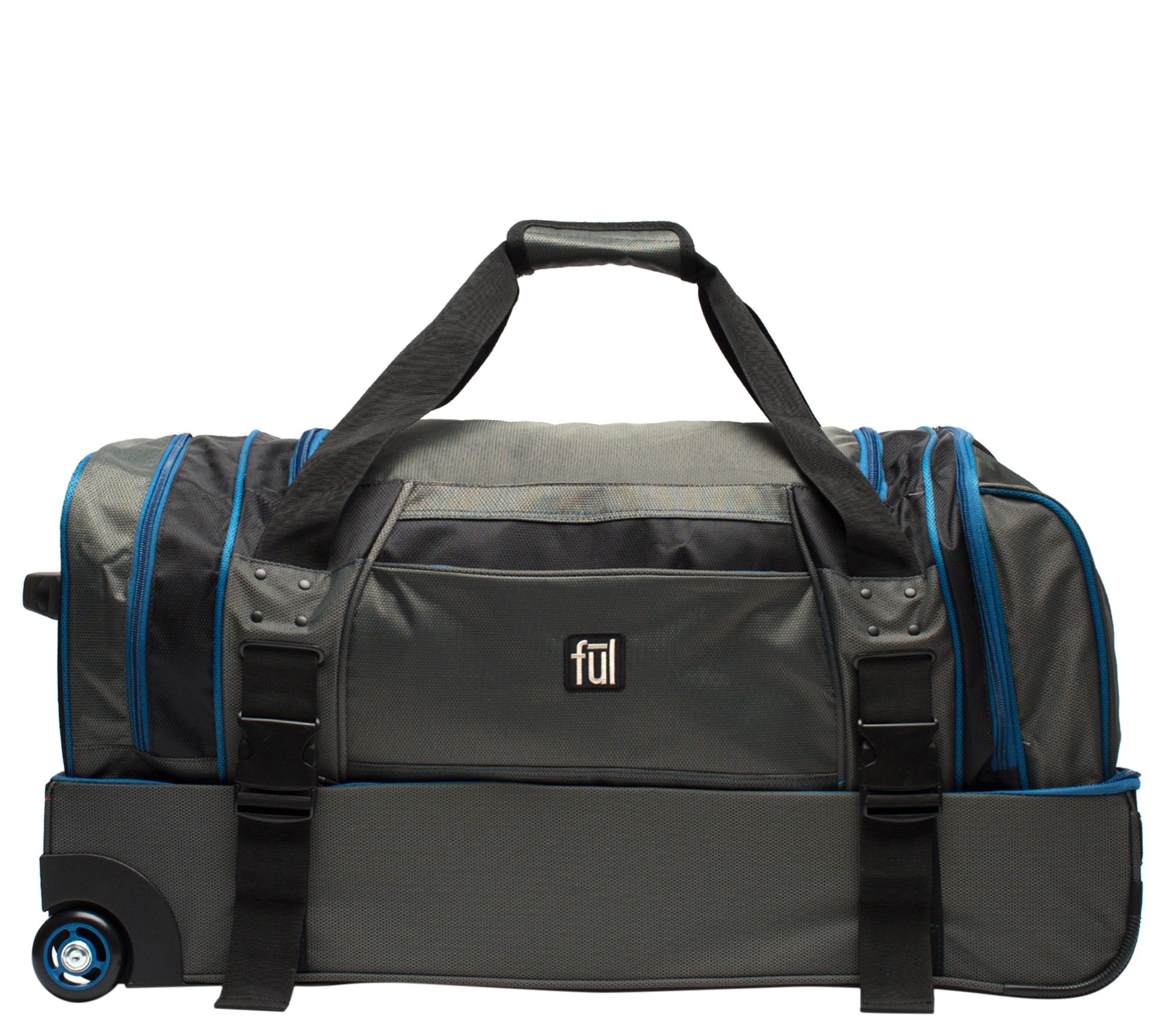 FUL Streamline 30" Soft Rolling Duffel Bag - QVC.com