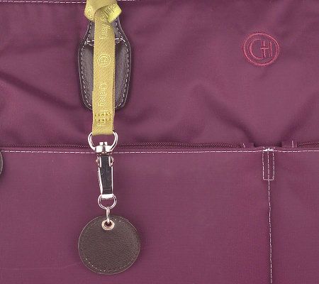Chelsey Henry Large Tote Bag w/Cosmetic Case and Wristlet - QVC.com