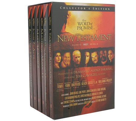 Word of Promise Bible 20 CD Set with Bonus DVD - QVC.com