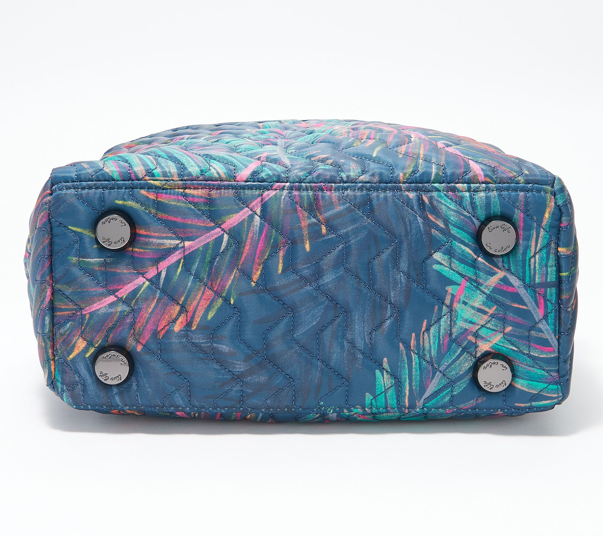 Lug Quilted Convertible Crossbody - Jive - QVC.com