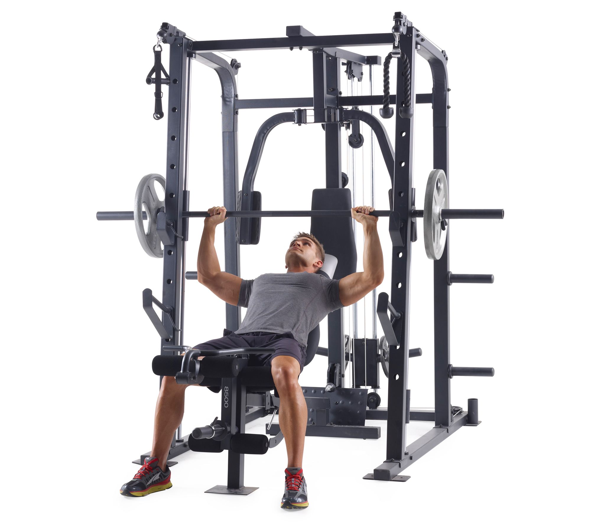 Weider Pro 8500 Smith Cage - QVC.com