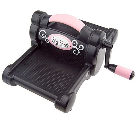Sizzix Big Shot Die-cut &Emboss Machine with Adhesive Paper - QVC.com