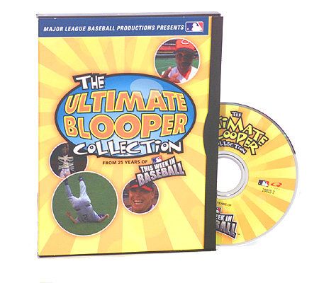 MLB "Ultimate Blooper Collection" DVD - QVC.com