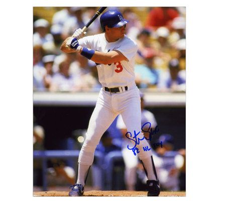 Steve Sax Autographed 8x10 Batting Photo - QVC.com