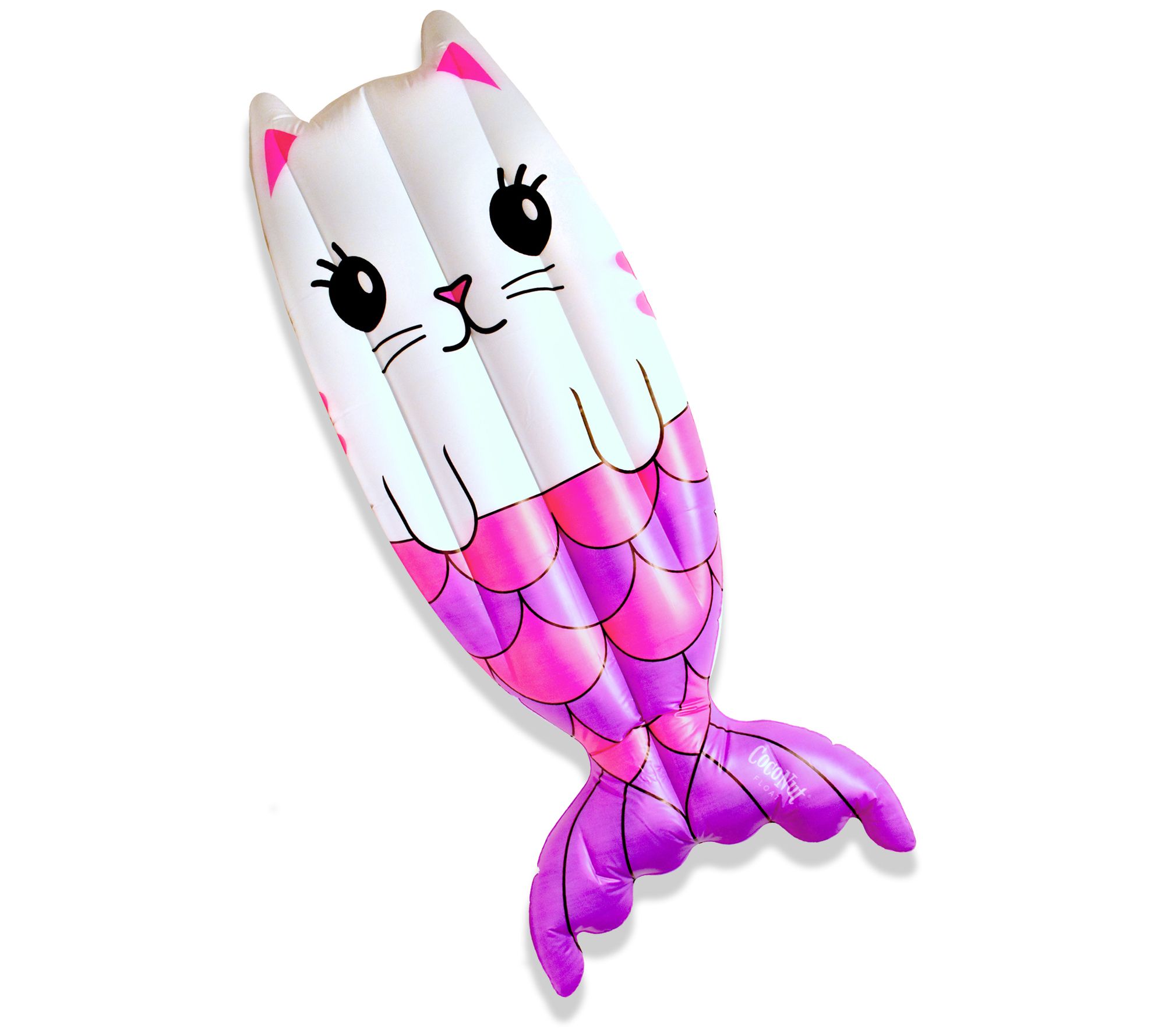 CocoNut Float Purrfect Purrmaid Pool Float - QVC.com
